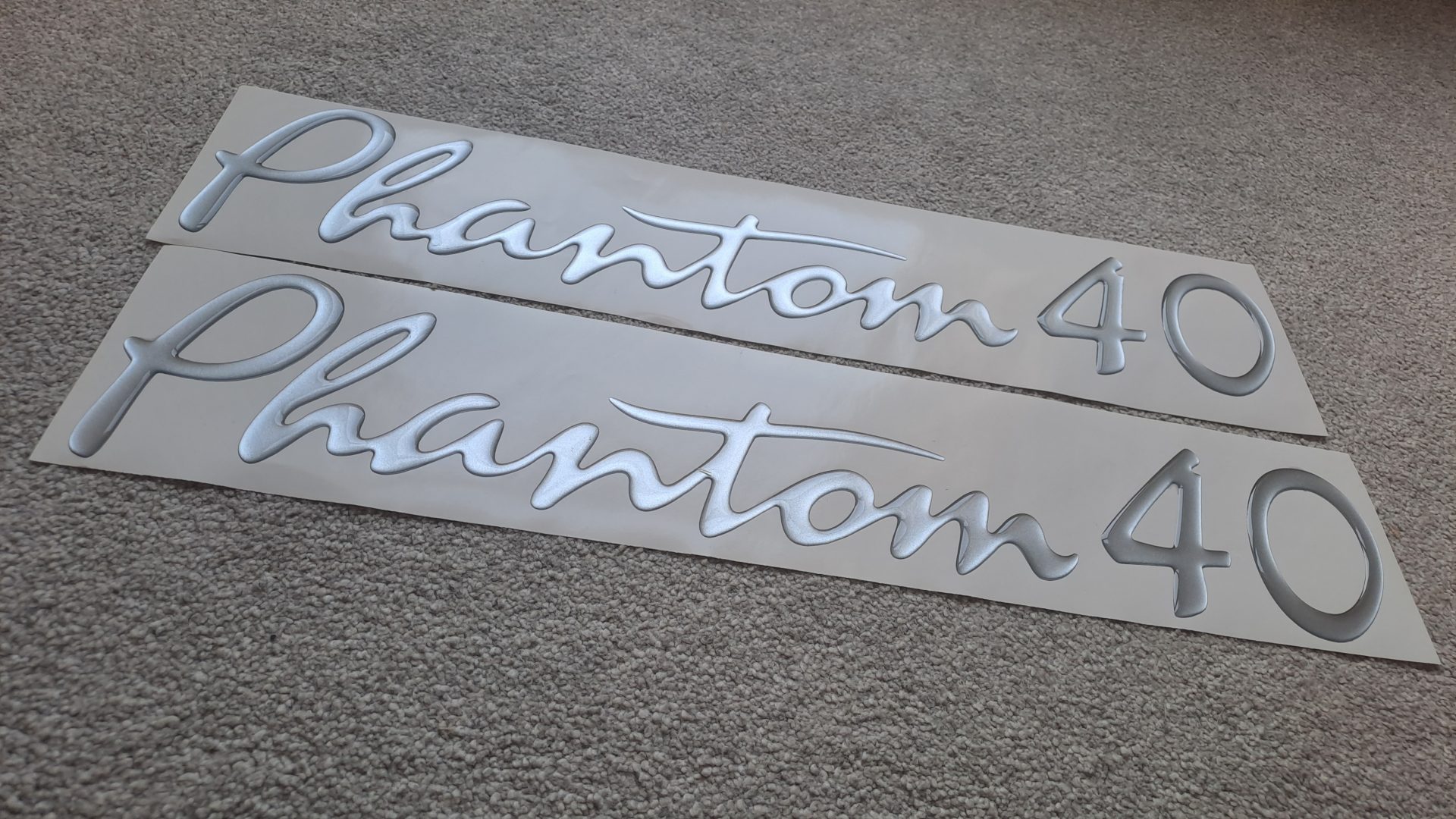 Domed Fairline Phantom Decals – Smart Marine